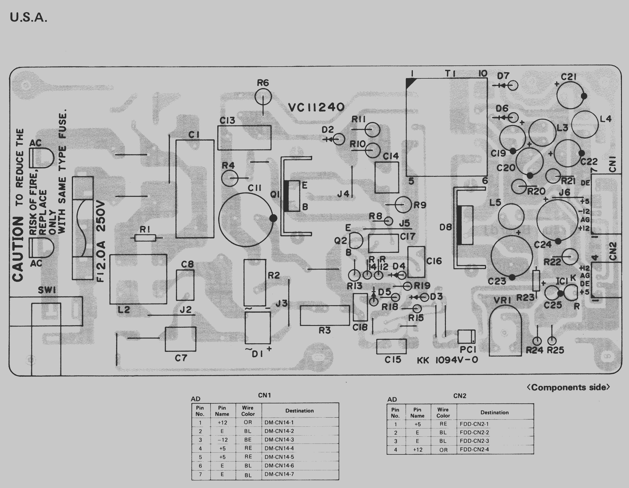 Transistor Cross Reference help - Yamaha DX7S switching power supply - Page 1